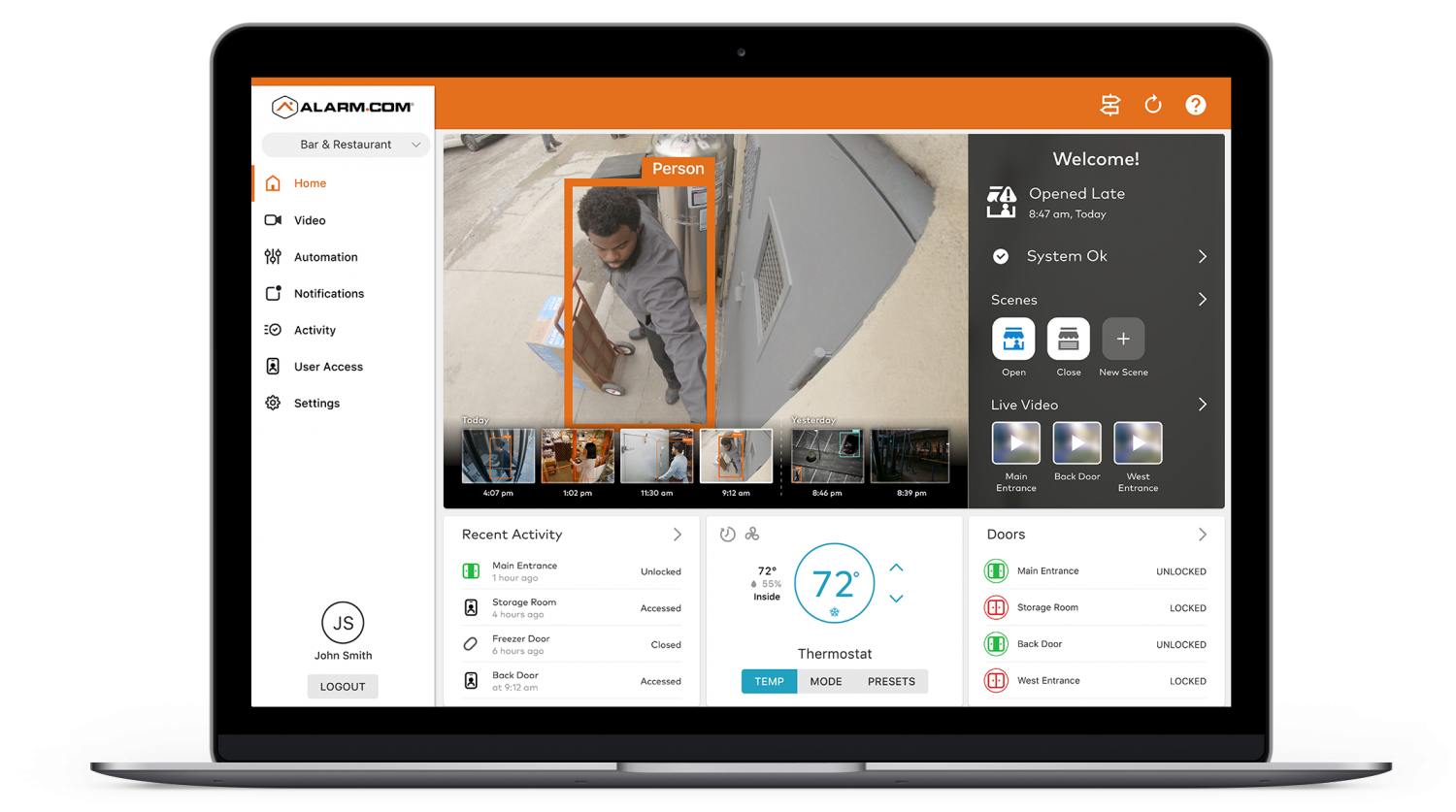 Benefits of a Commercial Security System - Wilsons Security